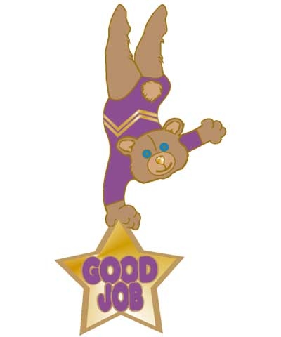 Good Job Bear Pin
