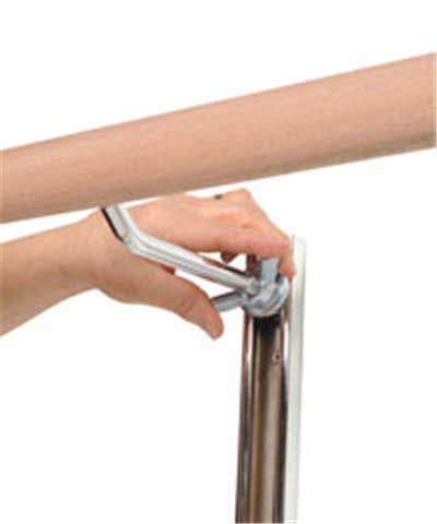16 ft Double Adjustable Wall Mount Barre FREE SHIPPING - TEN-O | ByGMR