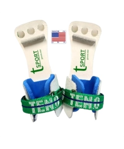 Men's TSport Velcro High Bar Dowel Grips (Sold as a pair) - TEN-O | ByGMR
