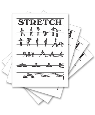 Stretch Posters (Set of 4) FREE SHIPPING - TEN-O | ByGMR