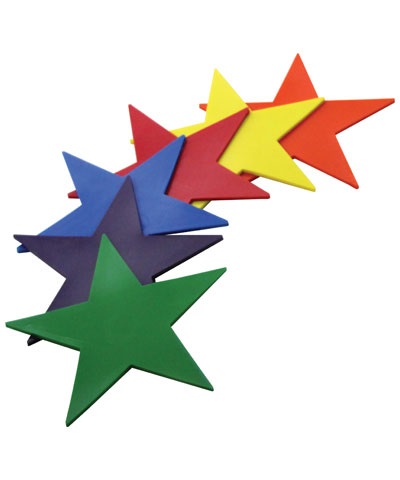 Poly Pad Rainbow Stars (Set of 6) FREE SHIPPING - TEN-O | ByGMR