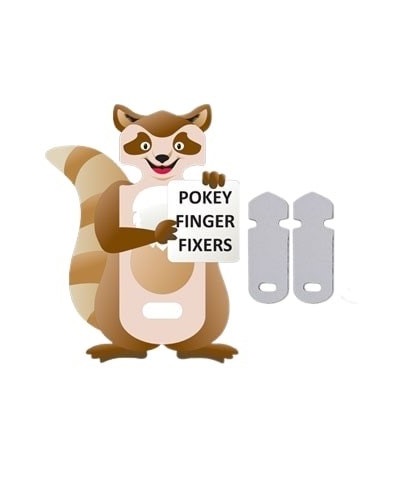 Pokey Finger Fixers 1 Pair White FREE SHIPPING - TEN-O | ByGMR